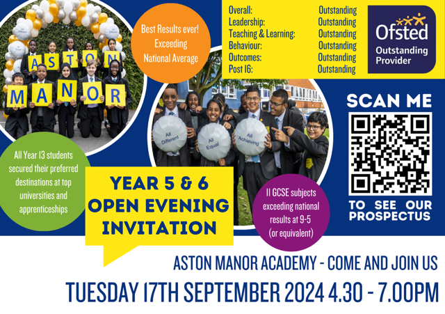Home - Aston Manor Academy